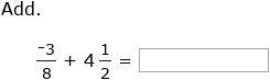 IXL | Add positive and negative fractions | 6th grade math