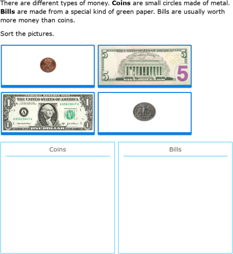 IXL | Trade and money | Kindergarten social studies