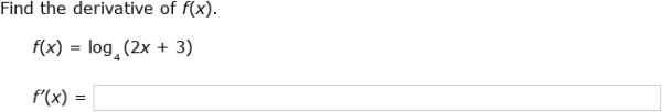 IXL - Find derivatives of exponential and logarithmic functions II ...