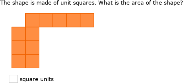 IXL | Area | 1st grade math