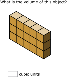 IXL | Volume of rectangular prisms made of unit cubes | 5th grade math