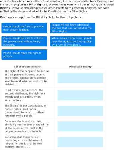 IXL - The Constitutional Convention (U.S. History practice)