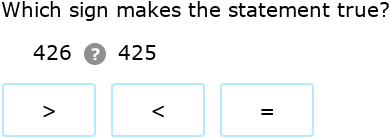 IXL | Compare numbers up to 1,200 | 1st grade math