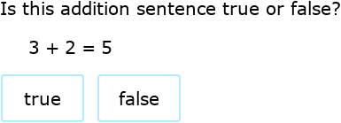 IXL | Addition sentences to 10: true or false? | 1st grade math