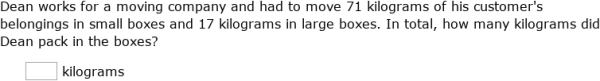 IXL | Addition, subtraction, and multiplication word problems | 3rd ...