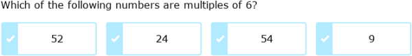 IXL | Choose the multiples of a given number up to 10 | 4th grade math