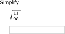 IXL - Simplify expressions with square roots (Algebra 2 practice)