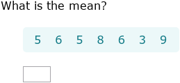IXL | Find the mean | 6th grade math