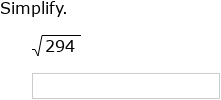 IXL | Simplify square roots | 7th grade math