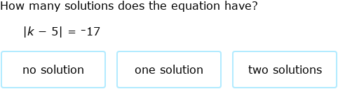 IXL | Solve absolute value equations | 8th grade math