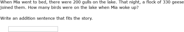 IXL | Write the addition sentence - up to three digits | 2nd grade math