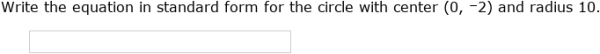 IXL - Write equations of circles in standard form using properties (Geometry practice)