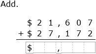 IXL | Add and subtract money amounts | 5th grade math