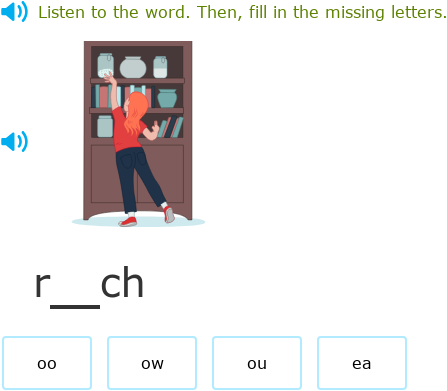 IXL | Variant vowel words | 4th grade language arts