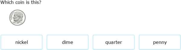 IXL | Names and values of common coins | 2nd grade math
