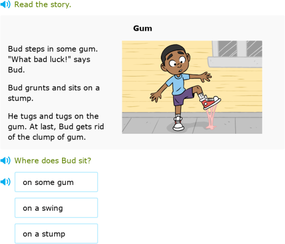 IXL | Read short u stories | 1st grade language arts