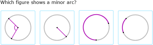 IXL | Parts of a circle | 8th grade math
