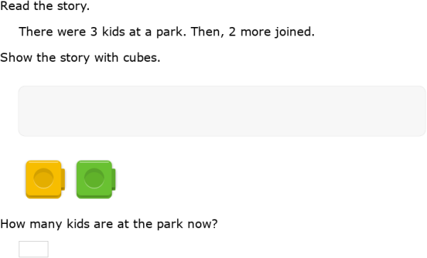 IXL | Build cube trains to solve addition word problems - sums up to 10 ...
