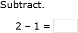 IXL | Subtracting 1 | 1st grade math