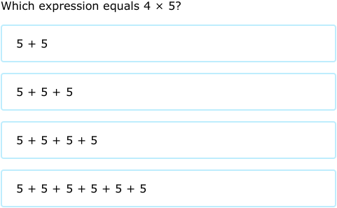 IXL | Relate addition and multiplication | 3rd grade math