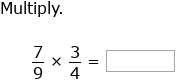 IXL | Multiply two fractions | 5th grade math