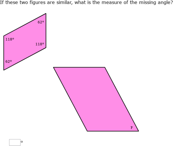 IXL | Angle measures of similar figures | 8th grade math