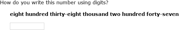IXL | Writing numbers up to one million: convert between words and ...