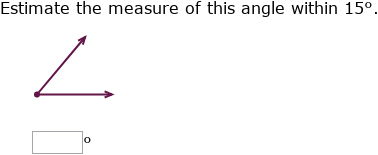 IXL | Estimate angle measurements | 6th grade math