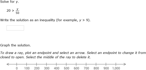 IXL | Solve and graph one-step multiplication and division inequalities ...