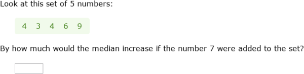 IXL | Changes in mean, median, mode, and range | 7th grade math