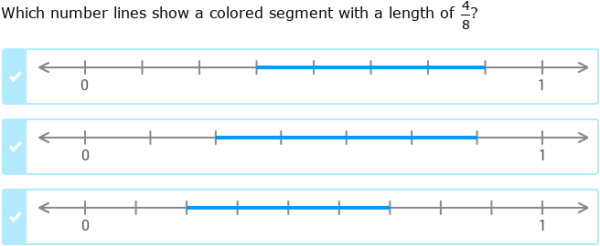 IXL | Fractions of number lines: halves, thirds, fourths, fifths ...