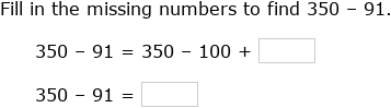 IXL | Subtract using compensation: up to 3 digits | 4th grade math