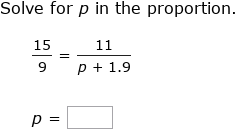 IXL - Solve proportions (Algebra 1 practice)