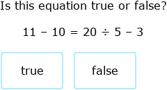 IXL | Mixed operation equations with whole numbers: true or false | 5th ...