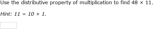 IXL | Multiply using the distributive property with addition | 4th ...