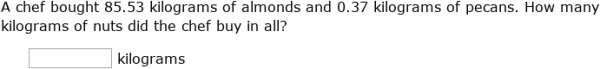 IXL | Add, subtract, multiply, and divide decimals: word problems | 5th ...