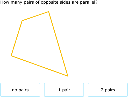 IXL | Parallel sides in quadrilaterals | 5th grade math