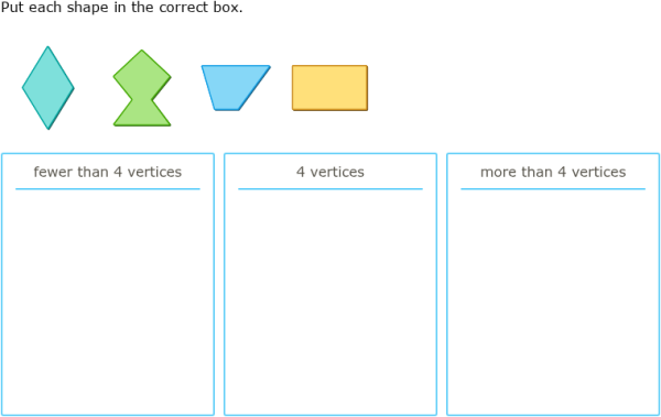 IXL | Sort two-dimensional shapes using sides and angles | 3rd grade math