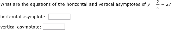 IXL - Rational functions: identify asymptotes from equations (Algebra 2 ...