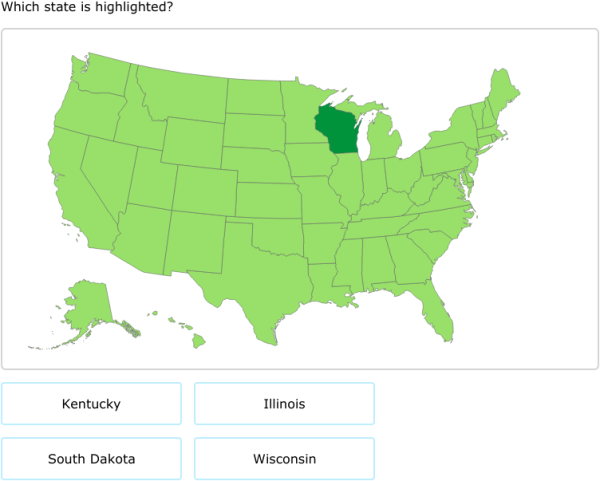IXL | Identify states of the Midwest | 4th grade social studies