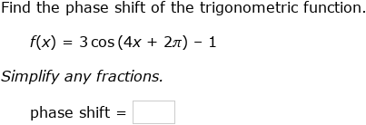IXL - Find properties of cosine functions (Algebra 2 practice)