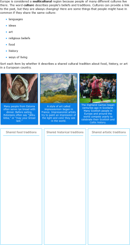 IXL | Region profile: Europe | 6th grade social studies