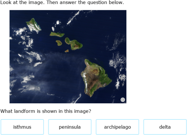 IXL | Identify Earth's land features using satellite images | 4th grade ...