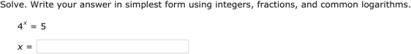 IXL - Solve exponential equations using logarithms (Precalculus practice)