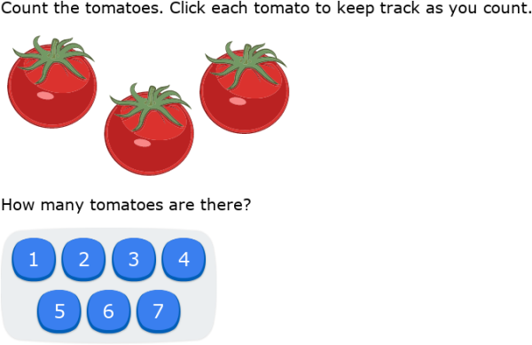IXL | Learn to count - up to 7 | Pre-K math