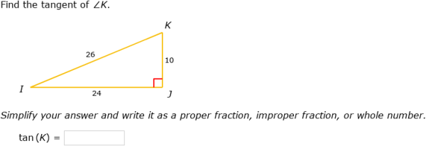 IXL | Find the tangent ratio | 8th grade math
