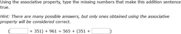 IXL | Properties of addition | 6th grade math