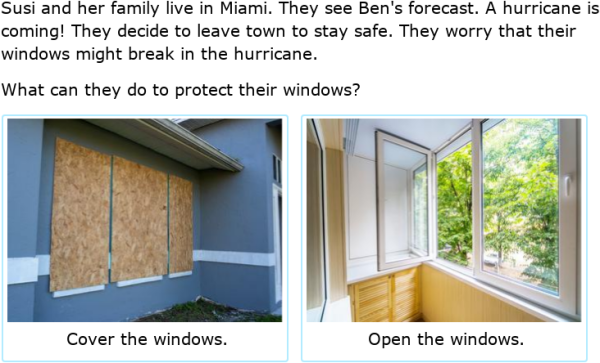 IXL | Severe weather: hurricanes | 1st grade science