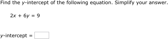 IXL - Standard form: find x- and y-intercepts (Algebra 1 practice)