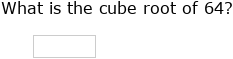 IXL | Cube roots of positive perfect cubes | 8th grade math